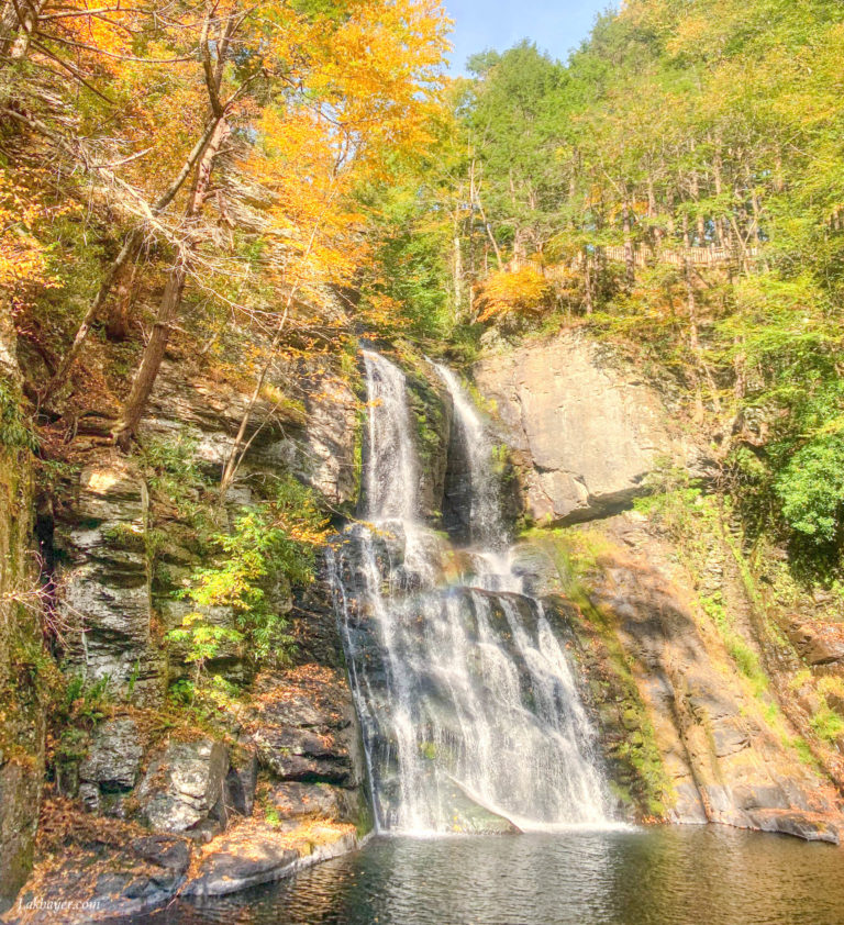 Autumn 2019: Hiking through the stunning colors of Bushkill Falls ...